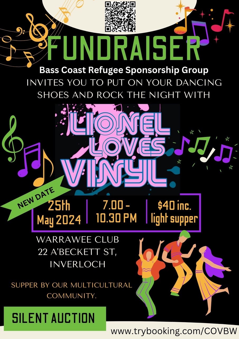 Refugee Sponsorship - Music fundraiser | Bass Coast Shire