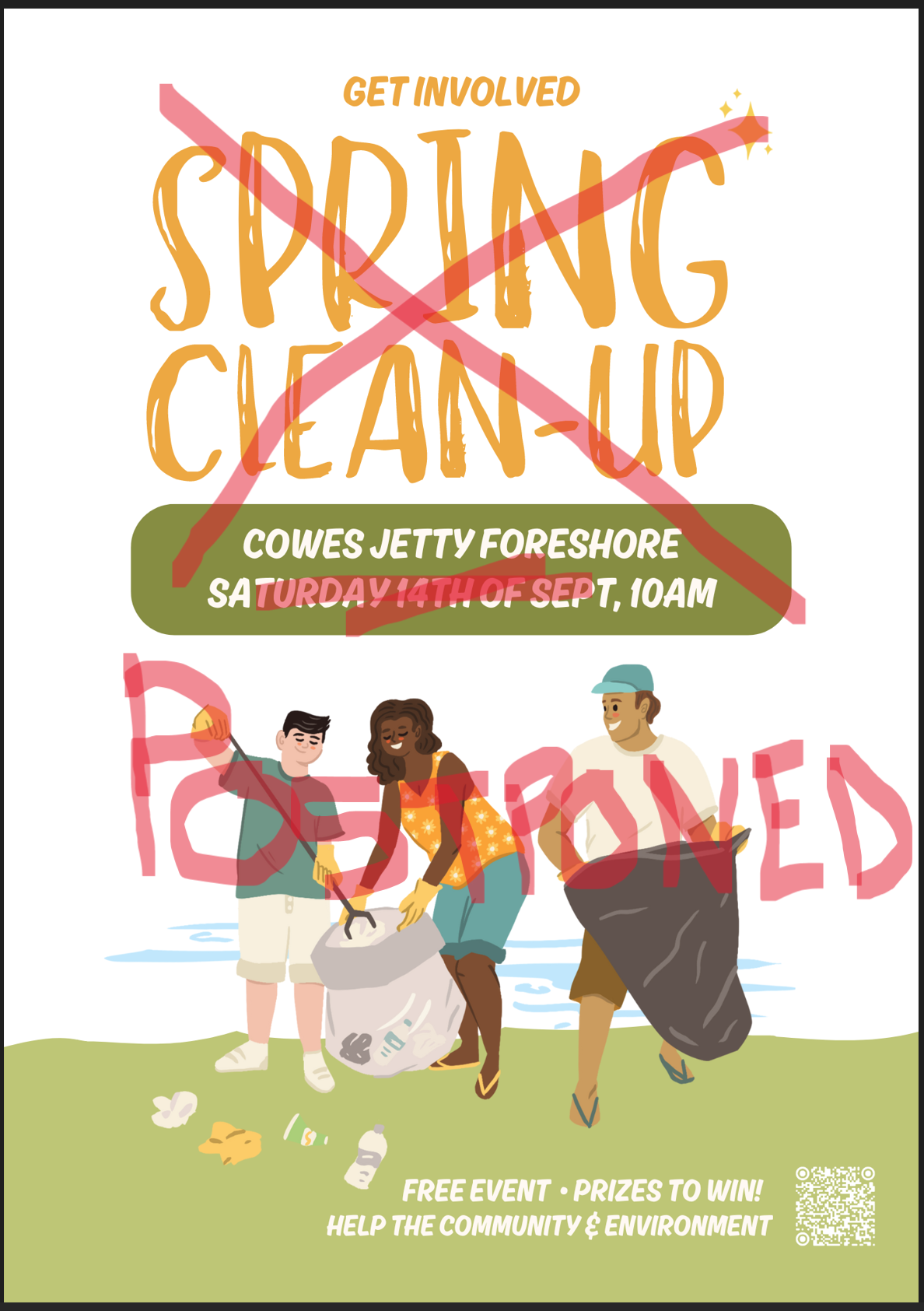 POSTPONED: Spring Clean Up - Cowes Jetty Foreshore | Bass Coast Shire