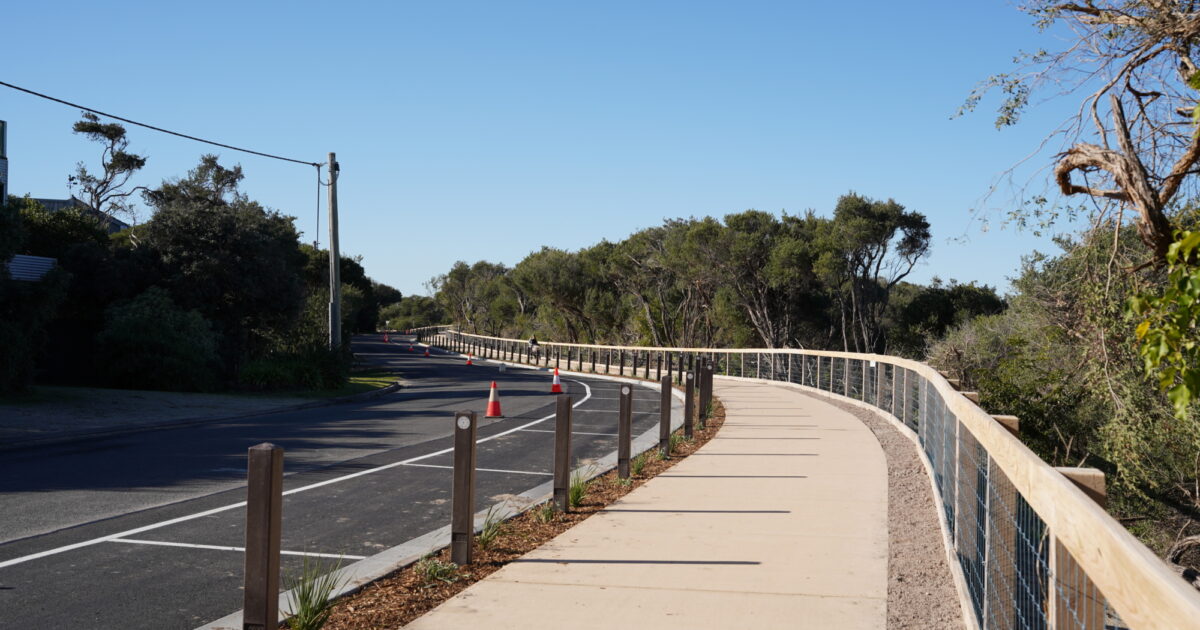 One-way proposal for Surf Parade for final stage of Shared Path | Bass ...