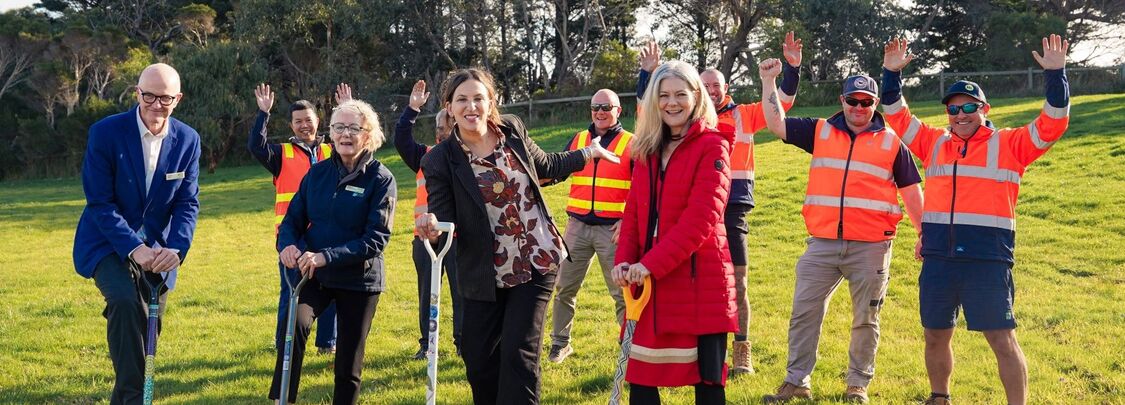 Breaking Ground on the Inverloch to Wonthaggi Trail! | Bass Coast Shire